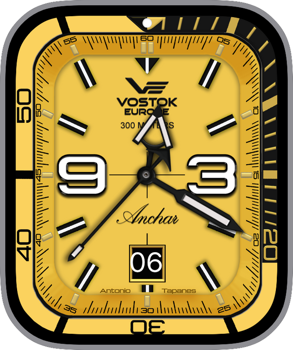 Free Apple Watch Face: Vostok Europe – iMod Watch