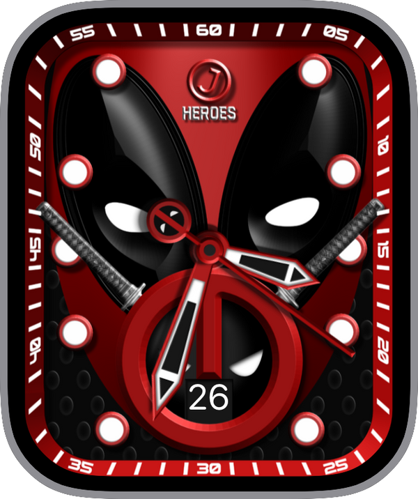 Free Apple Watch Face: JovoDeadpool – iMod Watch