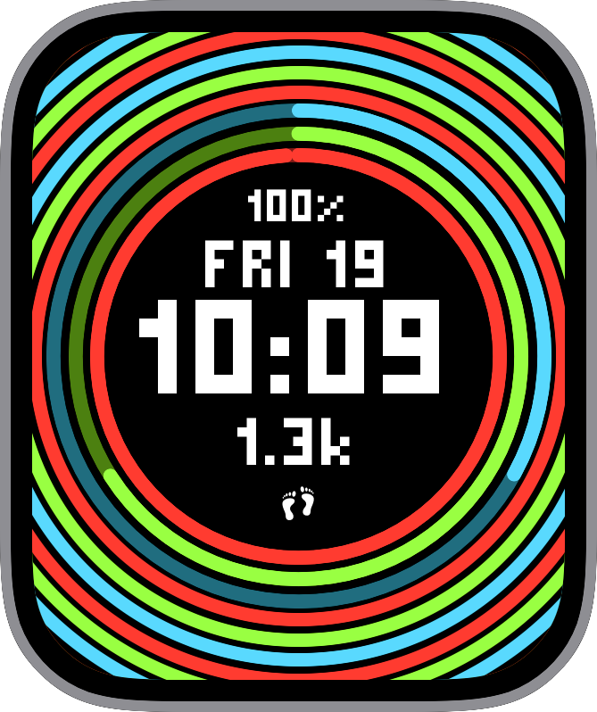 Free Apple Watch Face: Dizzy – iMod Watch